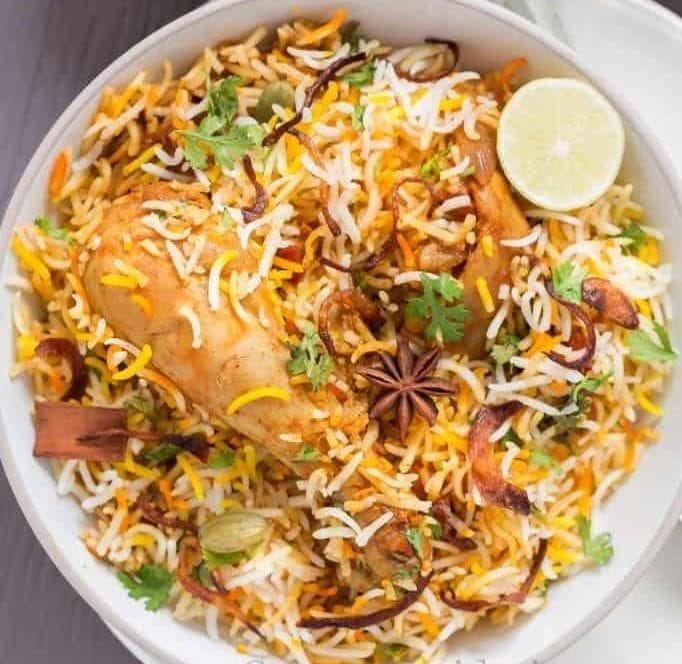 Tava Sukka Biryani- Spicy Dry Masala Biryani Fusion