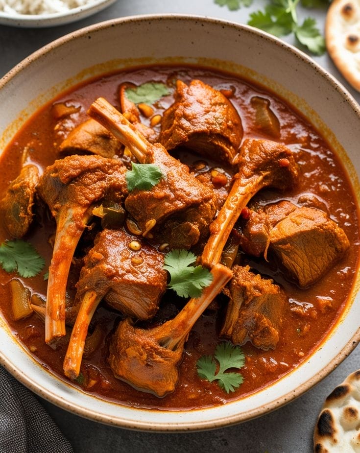 Goat/Lamb Vindaloo- Spicy, Tangy, Flavorful Curry Favorite